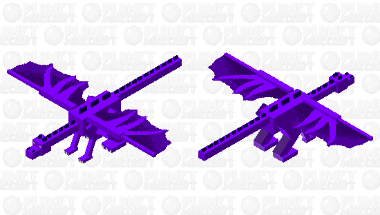 Purple dragon Minecraft Mob Skin