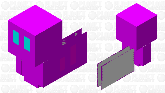 Purple Allay Minecraft Mob Skin