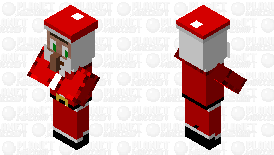 What's in his big sack Minecraft Mob Skin