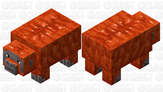 orangutan panda (normal) Minecraft Mob Skin