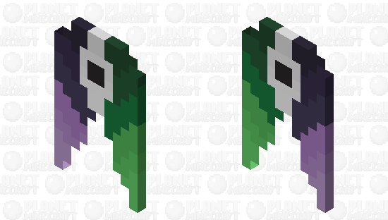 Voidpunk wings Minecraft Mob Skin