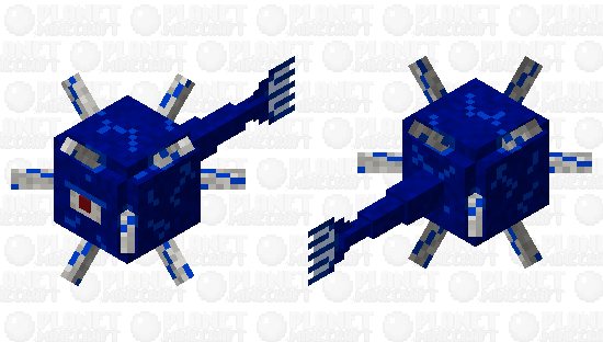 Atlantic Guardian Minecraft Mob Skin