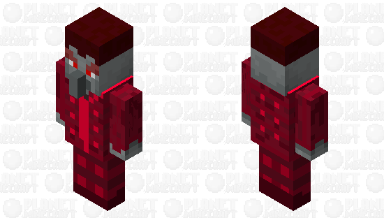 Crimson Vindicator Minecraft Mob Skin