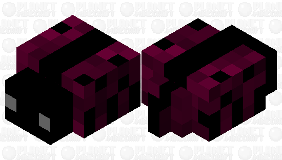 Ladybug (Endermite) Minecraft Mob Skin