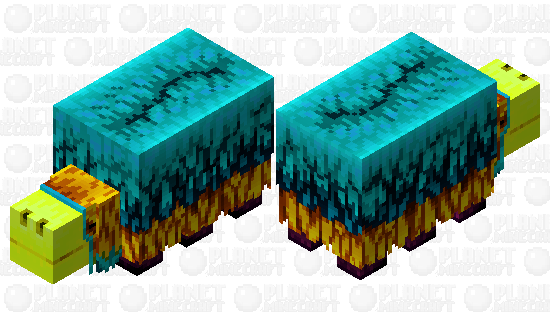 Deeply Frozen Sniffer Minecraft Mob Skin