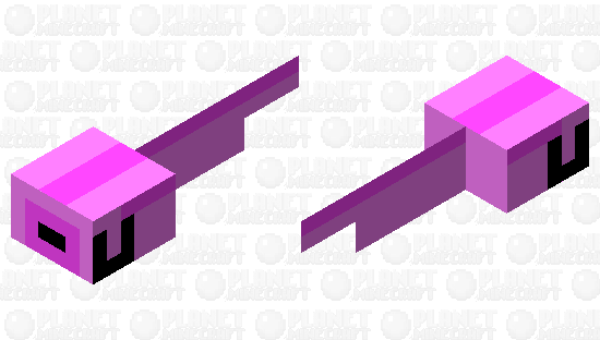 Fetal Tadpole Minecraft Mob Skin