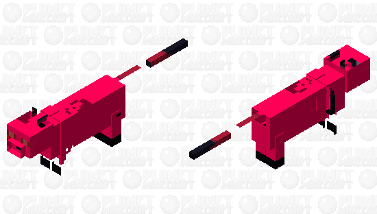 Weird cat alastor Minecraft Mob Skin