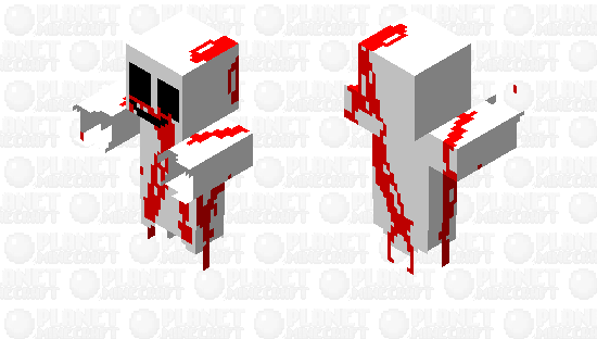 bloody ghost Minecraft Mob Skin
