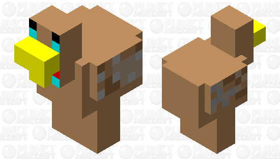 Sad chicken Minecraft Mob Skin
