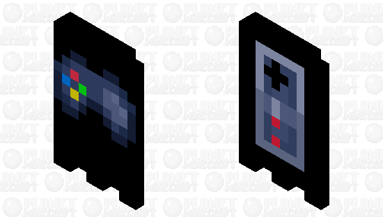 Controller cape Minecraft Mob Skin