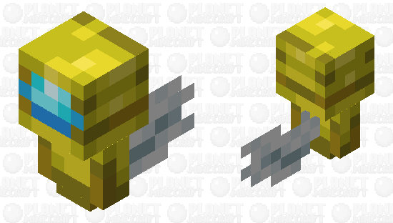 Sussy Allay Yellow Minecraft Mob Skin