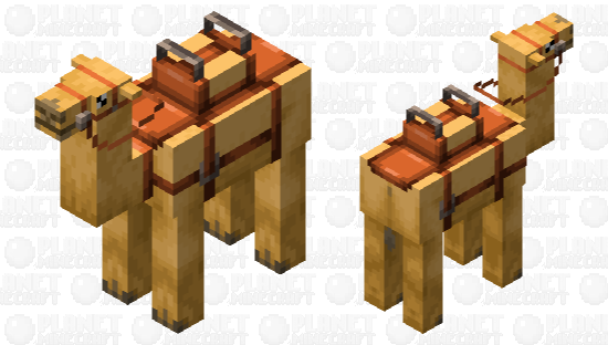 Cute Camel Minecraft Mob Skin