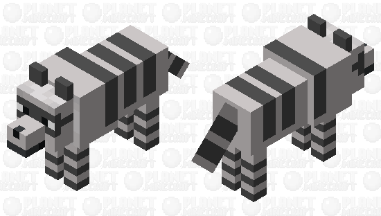 raccoon Minecraft Mob Skin