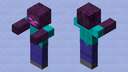 Ender Zombie (Bedrock) Minecraft Mob Skin