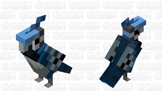 Blue jay Minecraft Mob Skin