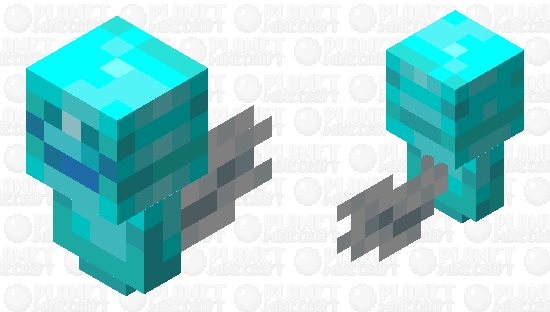 Sussy Allay light blue Minecraft Mob Skin