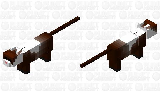 ferret Minecraft Mob Skin
