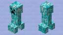 Charged Creeper (Minecraft Alpha Legacy) Minecraft Mob Skin