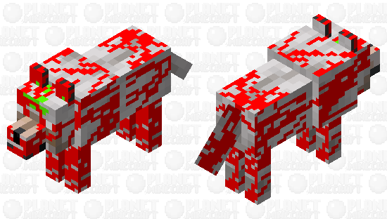 dogman Minecraft Mob Skin