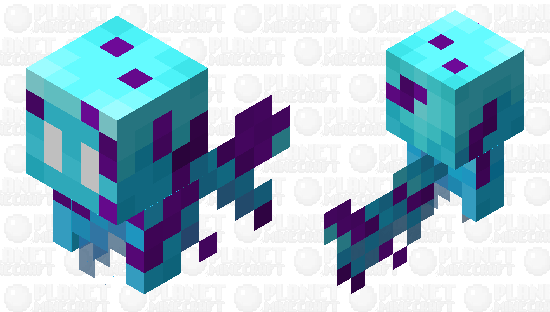 Corrupted Allay Minecraft Mob Skin