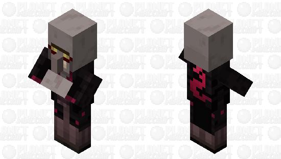 Vampiric Villager Minecraft Mob Skin