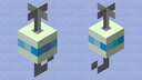 blue iron fishing bobber Minecraft Mob Skin