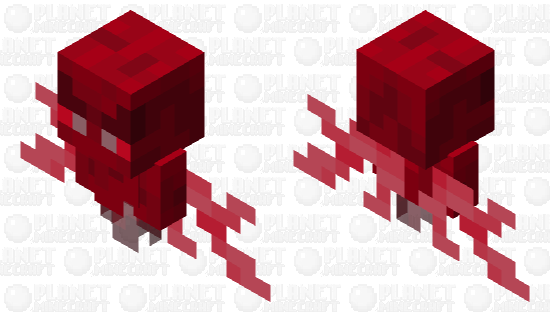 Red Vex Minecraft Mob Skin