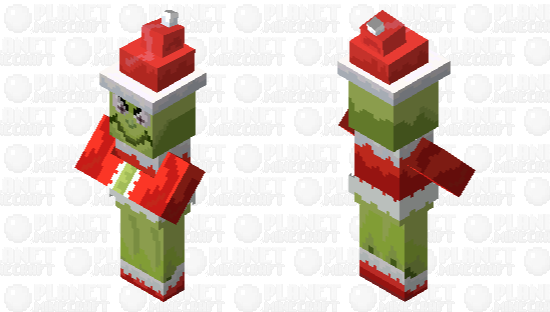 The Grinch (How the Grinch Stole Christmas) (1966) Minecraft Mob Skin