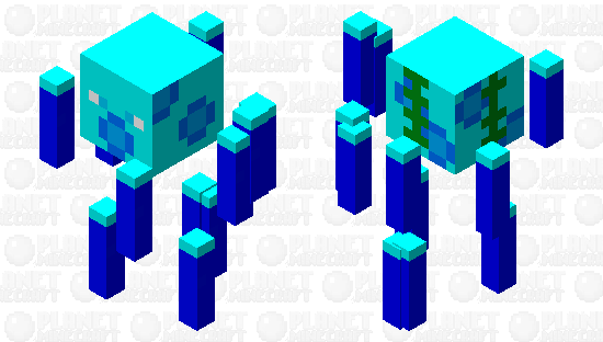 Water blaze Minecraft Mob Skin