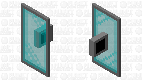 holo shield with glas texture Minecraft Mob Skin