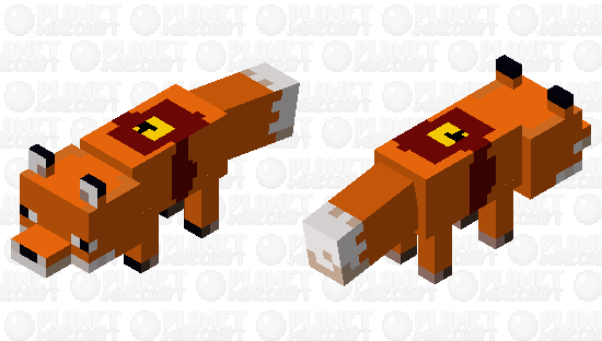 Minecraft Invasions Fox Minecraft Mob Skin