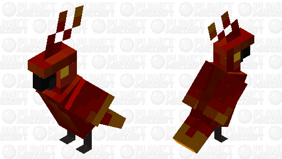 Nether Bird Minecraft Mob Skin