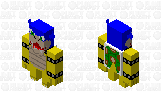 bowser rookie (super mario) Minecraft Mob Skin