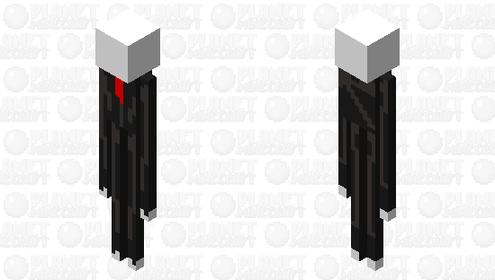 Slenderman Minecraft Mob Skin