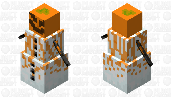 Monstrous snow man Minecraft Mob Skin
