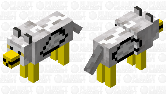wolf bird Minecraft Mob Skin