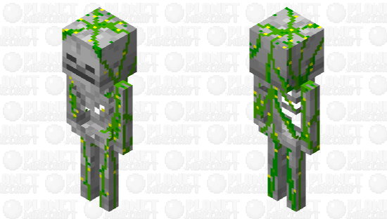 Esqueleto enredado Minecraft Mob Skin