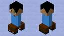 Satoshi Creeper Minecraft Mob Skin