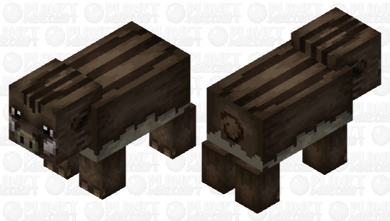 Wild Boar Minecraft Mob Skin
