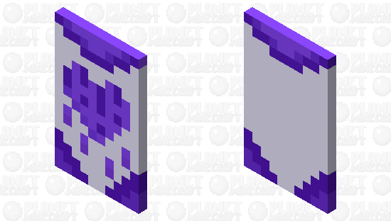 Twitch Cape 2024 for Java Minecraft Mob Skin