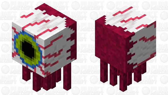 Eye Of Cthulhu Minecraft Mob Skin