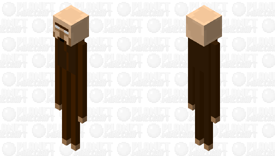 Villager Mimic Dweller Minecraft Mob Skin