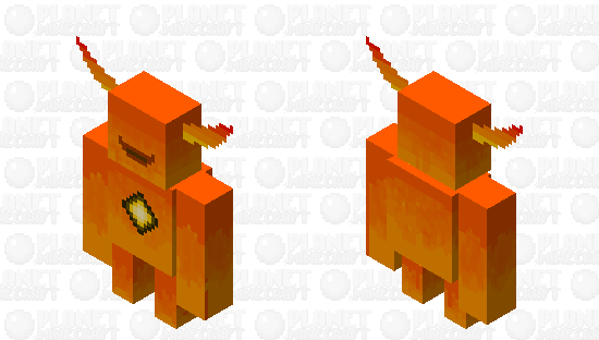 Lava Warden (My Take) Minecraft Mob Skin