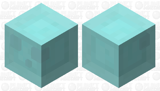 blue slime Minecraft Mob Skin