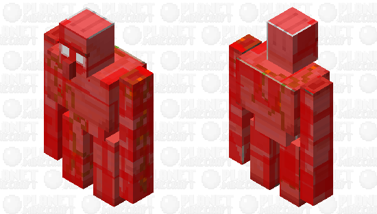 Blood Golem Minecraft Mob Skin