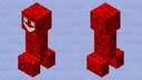 Reverse Creeper Minecraft Mob Skin