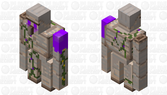 crystal golem Minecraft Mob Skin