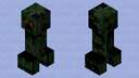Spooky creeper Minecraft Mob Skin