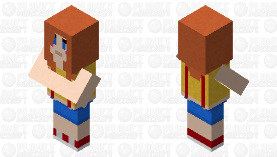 Misty (Pokemon) Minecraft Mob Skin