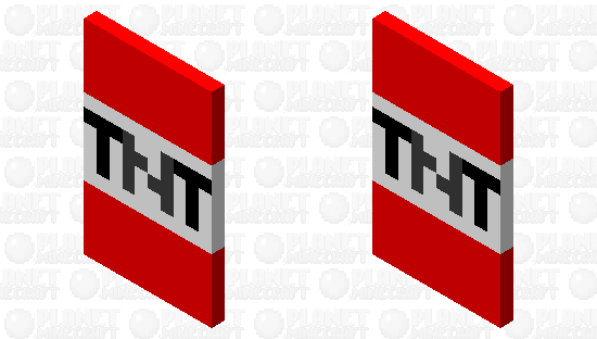 Cape OF TNT Minecraft Minecraft Mob Skin